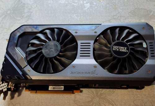 Видеокарта GeForce GTX 1080 Ti Palit jetstream 11G