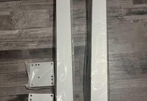 Ножки опора для стола алюминиевые 710x60x60