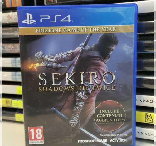 Sekiro Shadows Die Twice goty PS4