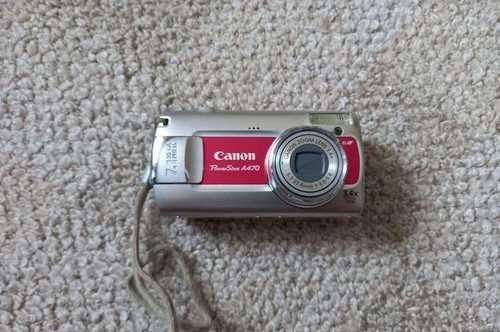 Компактный фотоаппарат canon Power Shot A 470