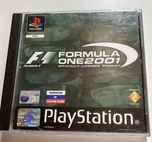 Formula one 2001 PS1 pal русская лицензия