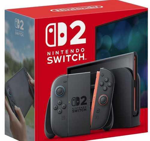 Портативная игровая консоль Nintendo Switch 2, Gray (Серый)