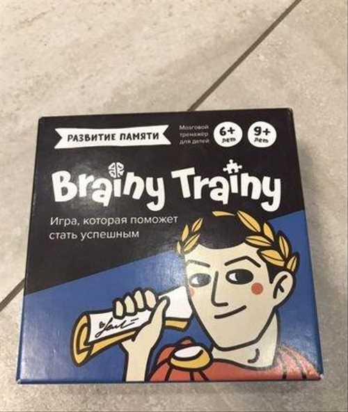 Настольная игра brainy trainy