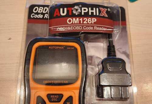 OBD диагностический сканер autophix OM126P