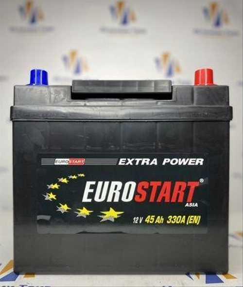 Аккумулятор EuroStart Extra Asia 6ст-45 пп (B24)