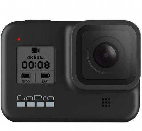 Экшн-камера GoPro hero8 Black chdhx-801, 12мп