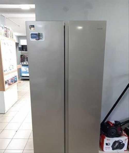 Холодильник Centek CT-1757 NF silver inverter