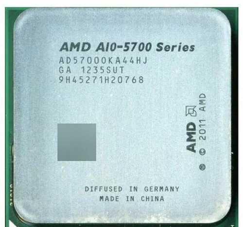 Б/У Процессор AMD A10-5700 Series 4x3,40GHz Socket FM2