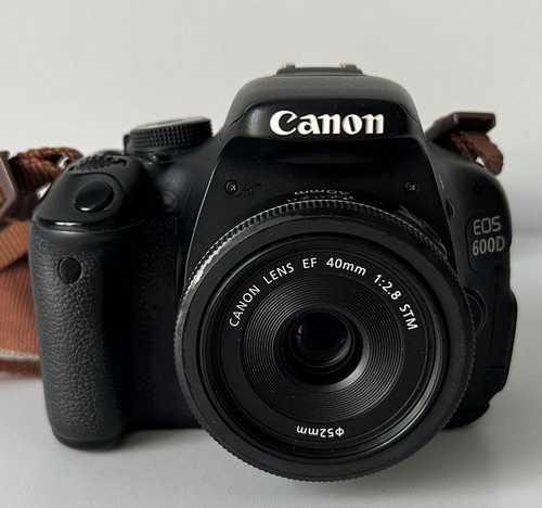 Canon EOS 600D   Canon Lens EF 40mm 1:2.8 STM