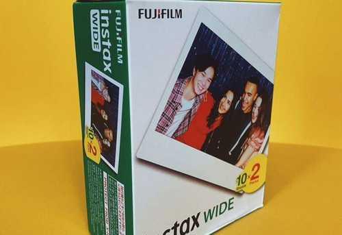 Картриджи Fujifilm Instax Wide 20 штук