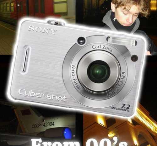 Мыльница sony cybershot y2k