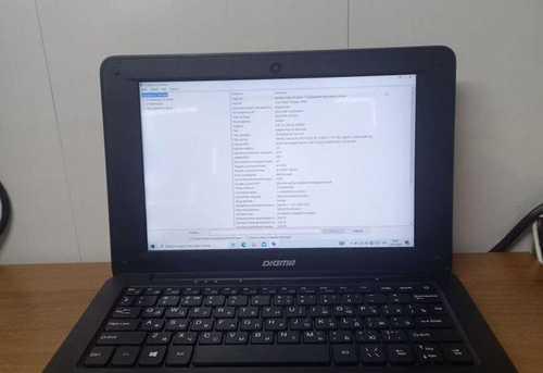 Ноутбук Digma Eve 10 C300 Es1040Ew