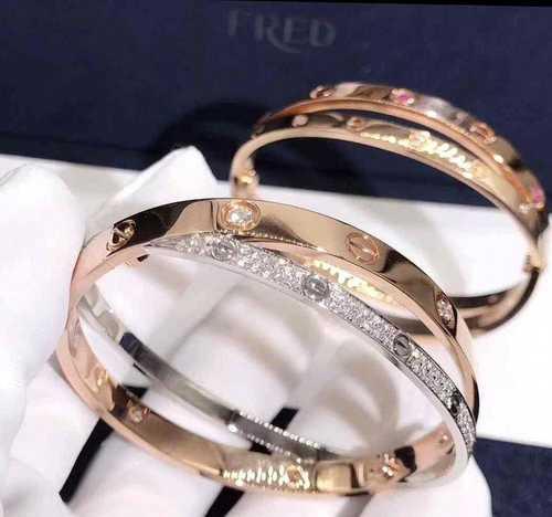Браслет Cartier Cross Love 1,47 ct