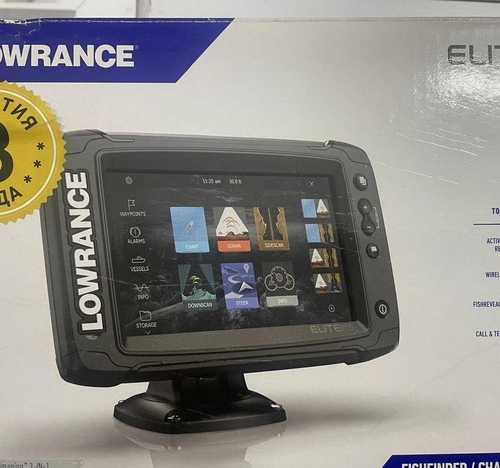 Эхолот lowrance elite 7 ti2