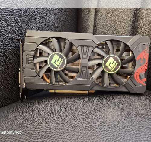 Видеокарта Powercolor RX 570 4Gb Red Dragon