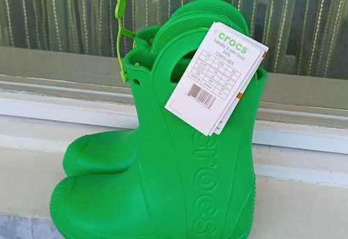 Сапожки crocs original j2 новые