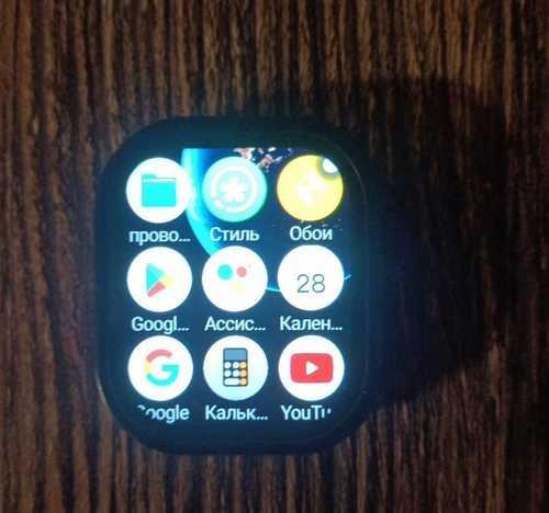 Смарт часы X9 Call с play market