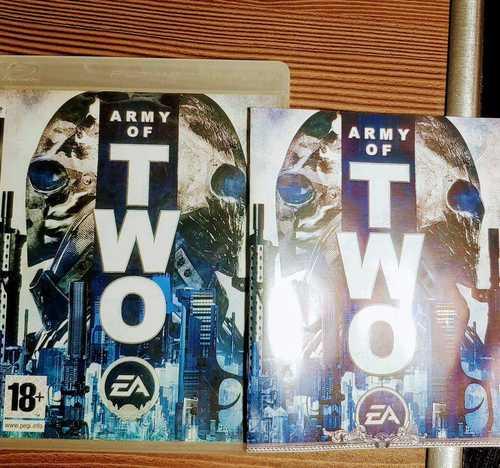 Army of two ps3, есть царап