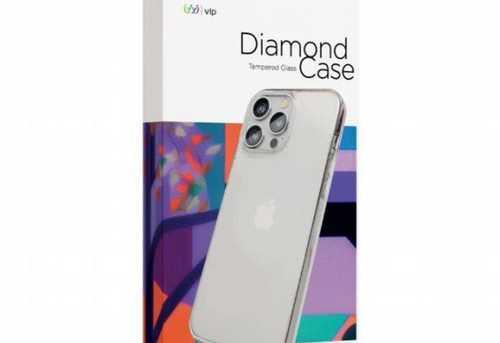 Чехол Diamond Case для iPhone 15 Pro, прозрачный
