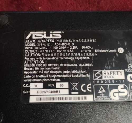 Зарядное устройство asus