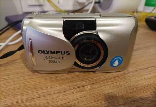 Плёночный фотоаппарат Olympus mju ii 2