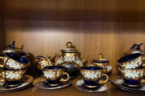 Чайный сервиз на 6 персон 15 предметов bohemia "ле