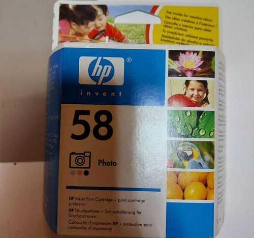 HP 58 картридж