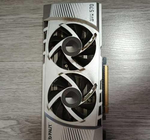 Видеокарта GTX 570 sonic platinum