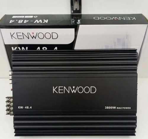 Усилитель звука автомобильный Kenwood 48.4 3800 Вт