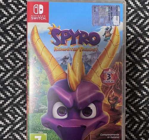 Nintendo switch игра Spyro Trilogy