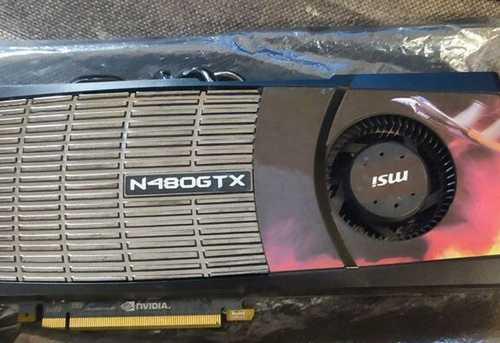 Видеокарта nvidia N480GTX MSI