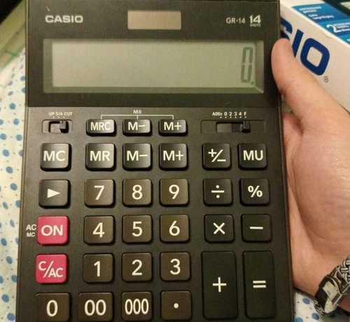 Калькулятор casio gr-14