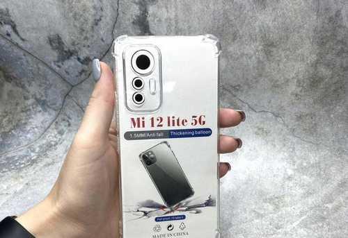 Чехол на Xiaomi 12 Lite 5G, прозрачный