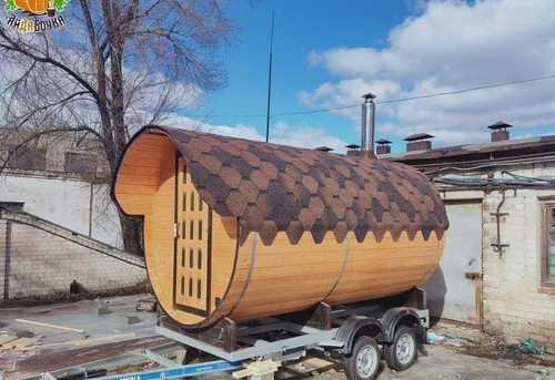 Баня бочка