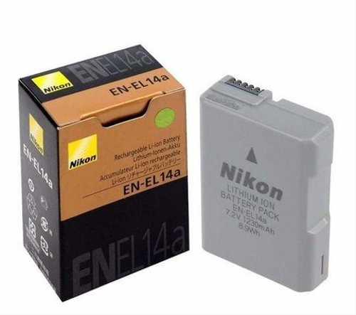 Аккумулятор Nikon EN-EL14a новый (гарантия)