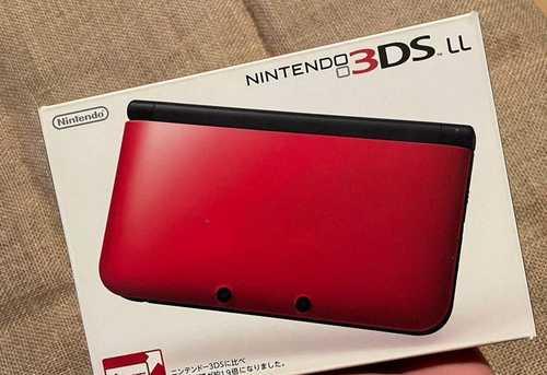 Оригинальная коробка для Nintendo 3DS LL Red