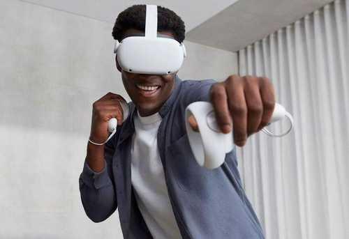 Шлем виртуальной реальности Oculus Quest 2 128Гб