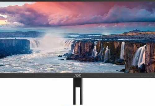 AOC 34" U34V5C черный VA 100Hz