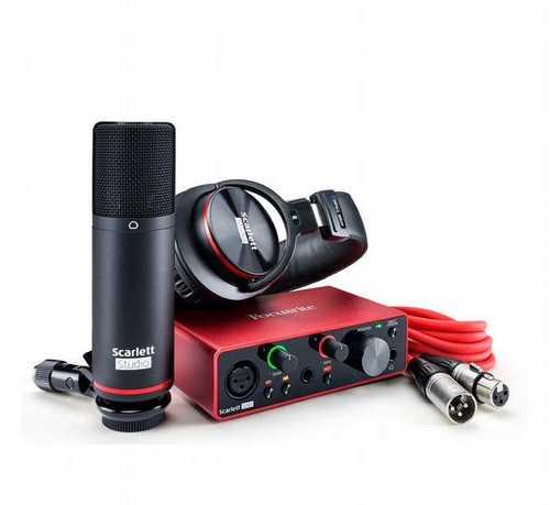 Портастудия focusrite Scarlett Solo Studio 3rd Gen