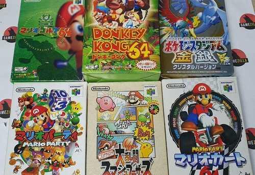 Nintendo 64 игры лицензия Japan