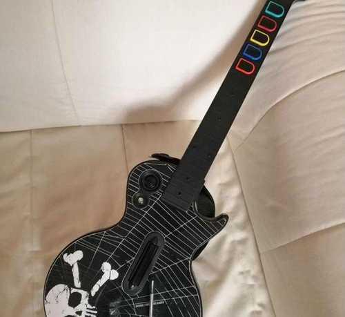 Гитара Guitar Hero для xbox 360 и диски