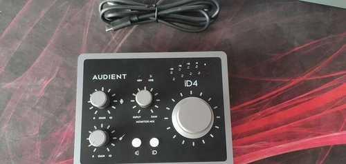 Аудиоинтерфейс Audient ID4 MKii