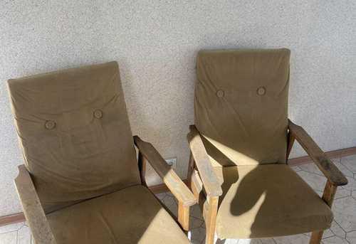 Два кресла из СССР + беспл.доставка