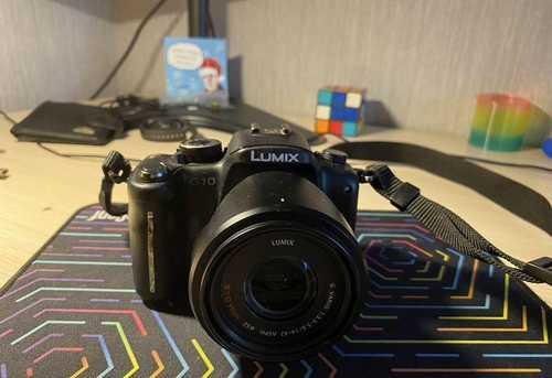 Panasonic Lumix DMC-G10 (+ G Vario 14-42)