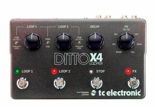 TC Electronic Ditto x4 Looper - Нoвый. В наличии