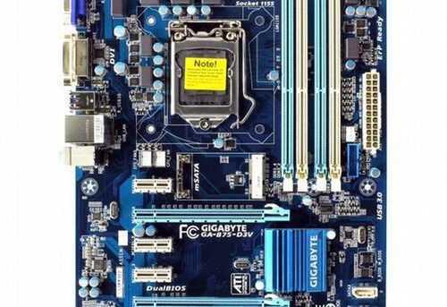 Материнская плата gigabyte GA-B75-D3V LGA 1155 2xP