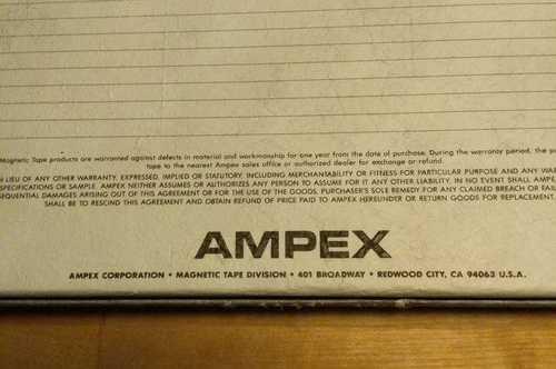 Ampex Grand master 456
