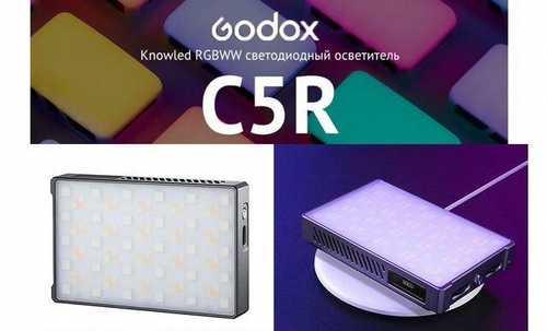 New RGB светодиодный на магните Godox Knowled C5R