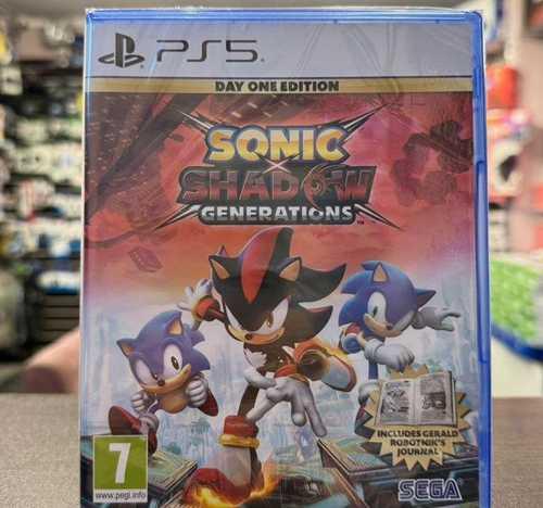 Sonic x Shadow Generations PS5, русская версия