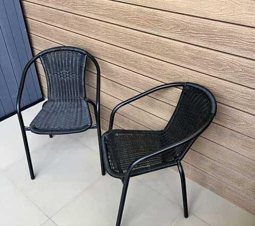 Садовое кресло усиленное из искусственного ротанга